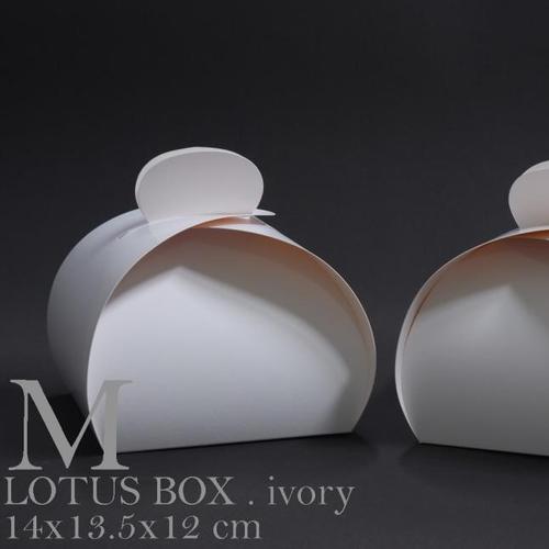 Jual lotus box medium ivory / box kue / dus / kotak / box / kemasan kue ...