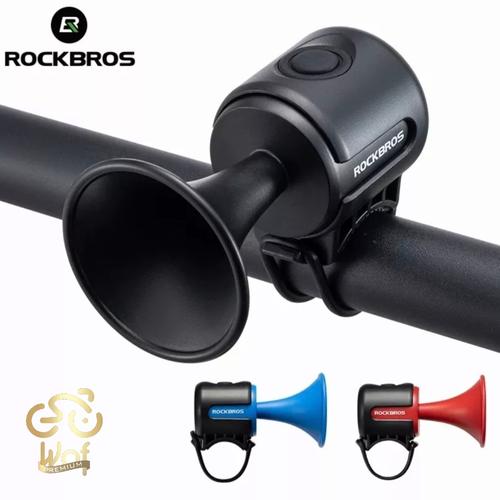 Jual ROCKBROS Bike Bell Electronic Horn 120db Electric Bel Klakson ...