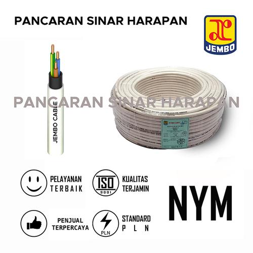 Jual Kabel listrik JEMBO NYM | 3x2.5 1 roll - 100 meter - Jakarta Pusat ...