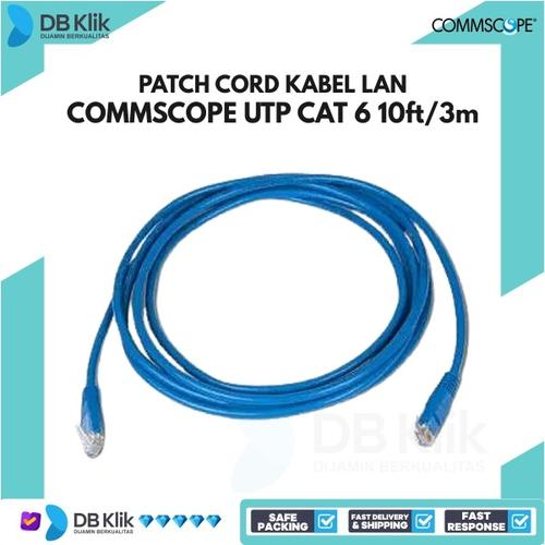Jual Patch Cord Kabel LAN Commscope UTP Cat 6 10FT - Kabel UTP Cat6 3 Meter - Kota Surabaya ...