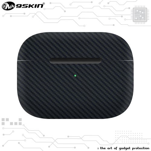 Jual 9Skin- Premium Skin Protector AirPods Pro 2 - 3M Texture - Black ...
