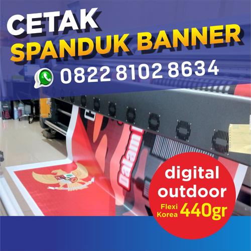 Jual Cetak Spanduk Banner Korcin 440 gram Murah dan Cepat - Mata Ayam ...