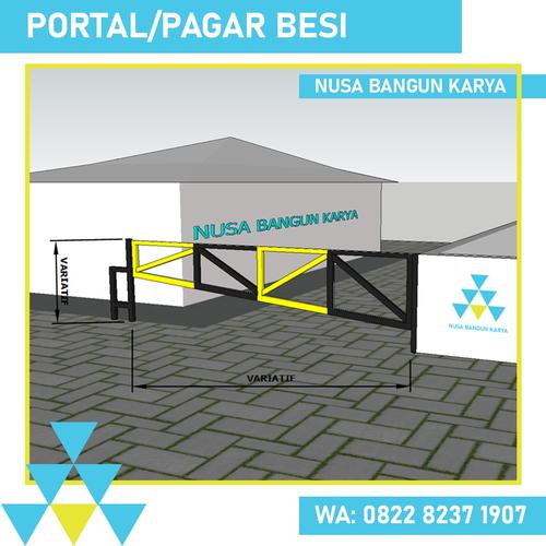 Jual Portal/Pagar Besi - Kab. Tangerang - Nusa Bangun Karya | Tokopedia