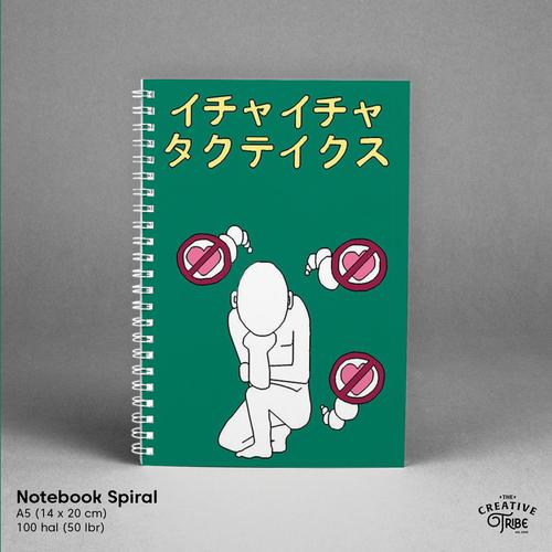 Jual Buku Catatan Spiral A5 Icha Tactics Icha Paradise - 100 Hal ...