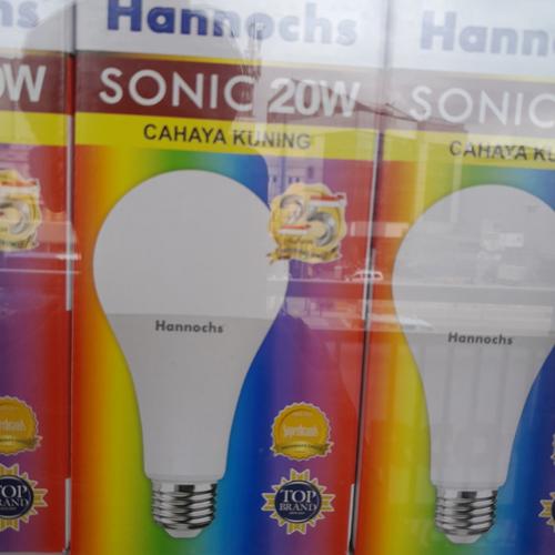 Jual LAMPU HANNOCHS LED SONIC 20 WATT 20W 20Watt Light Bulb - Cahaya ...