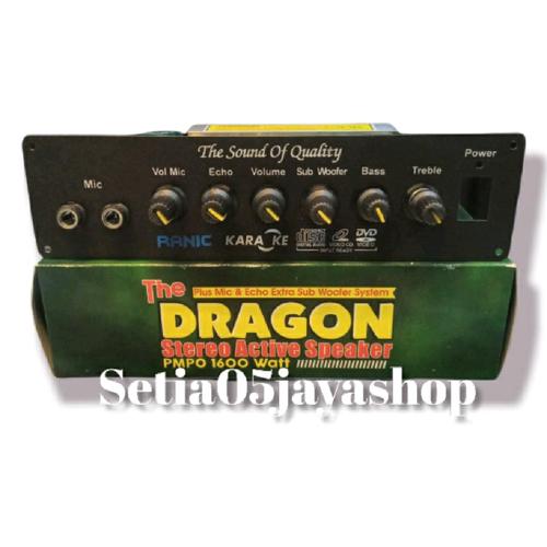 Jual kit power amplifier aktif speaker mic echo subwoofer dragon no 2 ...