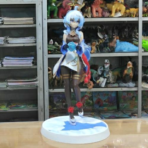 Jual Action Figure Game Anime Genshin Ganyu Secretary Bow Cryo Large ...