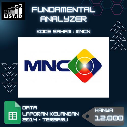 Jual Analisa fundamental saham Media Nusantara Citra "MNCN" Lengkap - Jakarta Utara - Stocklist ...