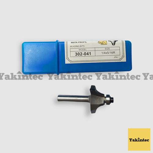 Jual Mata Router / Mata Profil Kayu SOLID 302-041 Beading Bits 1/4 x 5 ...