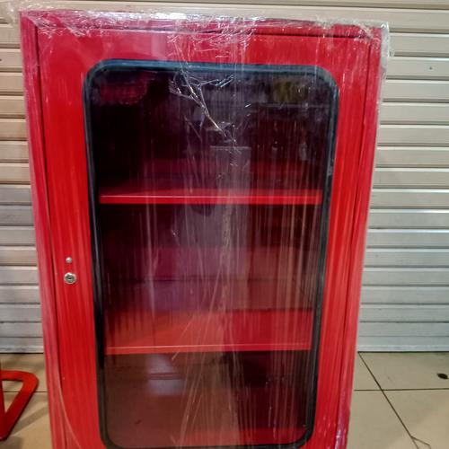 Jual BOX APD SAFETY UNTUK HELM DLL BAHAN PLAT UKURAN 90x60x40Cm ...