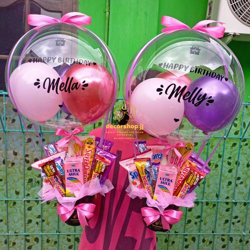 Jual bucket snack/ Bucket Balon/ Kado ulang tahun/Graduation ...