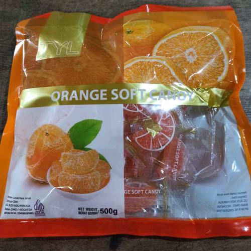 Jual Tyl orange jelly / orange soft candy/ permen jeruk tyl pak - Kab ...