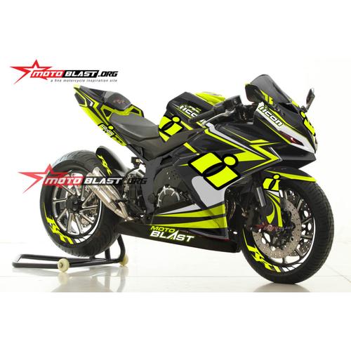 Jual Decal Stiker Honda CBR250RR Icon Green Lime Full Body Motoblast ...