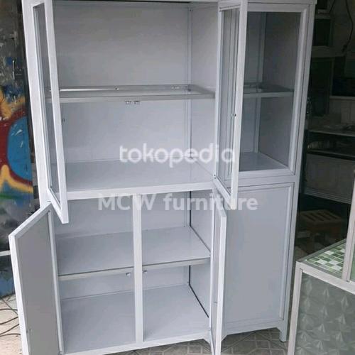 Jual CUSTOM LEMARI ALUMINIUM SERBAGUNA/LEMARI DAPUR/LEMARI PIRING ...