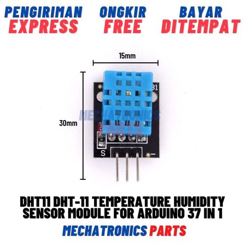 Jual DHT11 DHT-11 TEMPERATURE HUMIDITY SENSOR MODULE FOR ARDUINO 37 IN ...