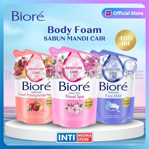 Promo BIORE - Sabun Mandi Cair 400ml REFILL | Body Wash Bodyfoam ...