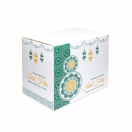 Jual Box Parcel Idul Fitri Besar Dus Kemasan Semabako Lebaran 40x25x32 ...