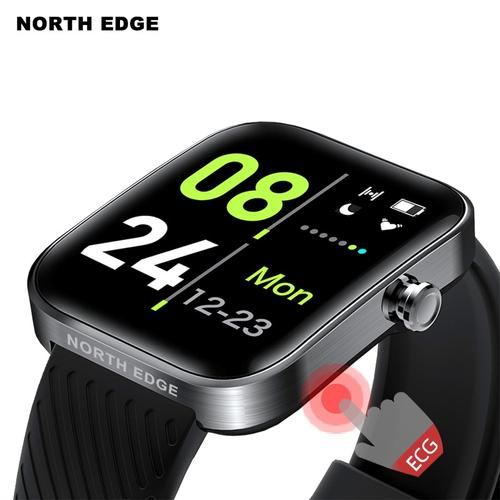Jual NORTH EDGE NHC -ECG Smart Watch Heart Rate Blood Pressure Oxygen - Hitam - Jakarta Utara ...