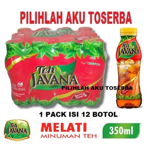 Jual JAVANA Minuman Teh MELATI 350 ml - ( 1 pack isi 12 botol ...