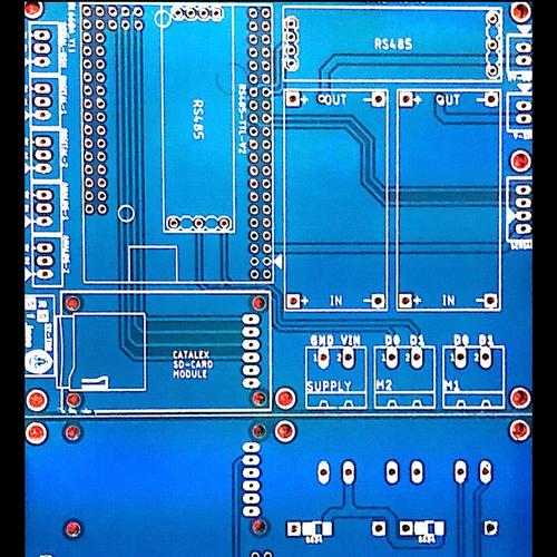 Jual PCB Custom Board Komunikasi Modul IoT GSM900 With Modbus 485 ...