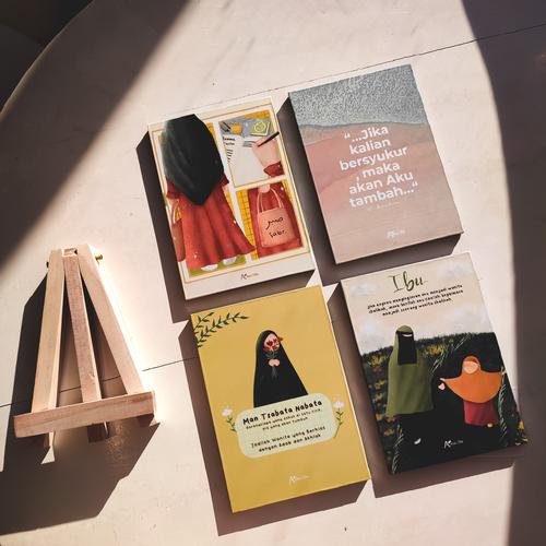 Jual Mini Poster Meja Desk Decor Aesthetic Minimalist Muslimah Islami ...