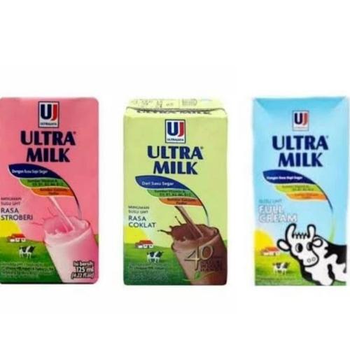 Jual Susu Ultra Milk 125 ml x 40 pcs - Coklat - Kota Tangerang - Nabe ...