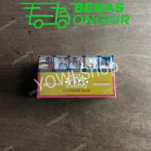 Jual Rokok 234 Dji Sam Soe Kretek isi 12 batang | BEBAS ONGKIR - 5 pack ...