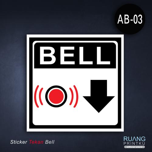 Jual Stiker Tekan Bel Arah Bawah Model#3 - Jakarta Barat - Ruang ...