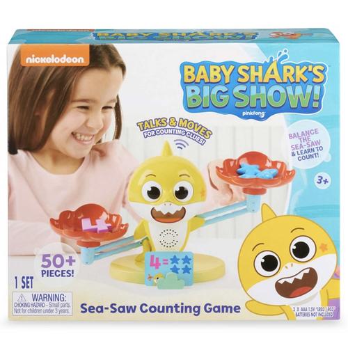 Jual Pinkfong Wowwee Baby Sharks Seesaw Counting Mainan Berhitung Anak ...