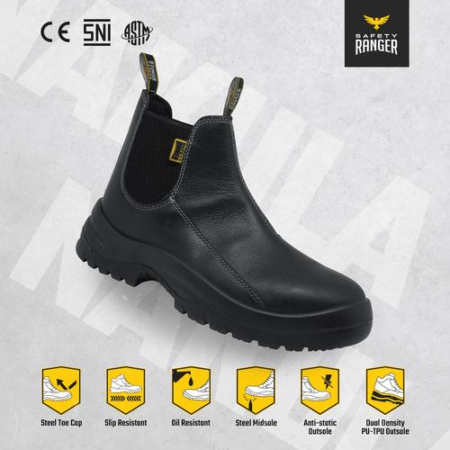 Jual 6" Sepatu Safety Ranger - NAKULA - SR04 - PU/TPU - Safety Shoes ...