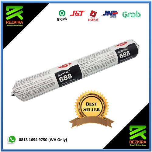 Jual Lem Kaca / Sealant Dowsil DC 688 @600ml - Hitam - Kab. Bogor - Rezkira | Tokopedia