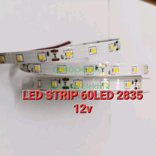Jual Lampu LED Strip 2835 IP33 60 Lampu / LED Strip Light IP33 60 LED ...