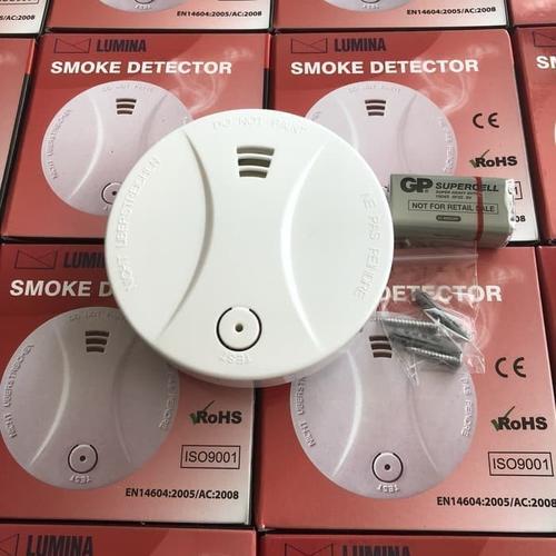 Jual SMOKE DETECTOR LUMINA / ALAT DETEKSI ASAP BATERAI / SMOKE DETEKTOR ...