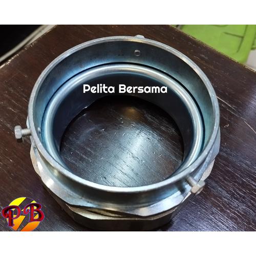 Jual Connector Flexible Conduit 4 inch / Coupling Flexible to Pipe 4 ...