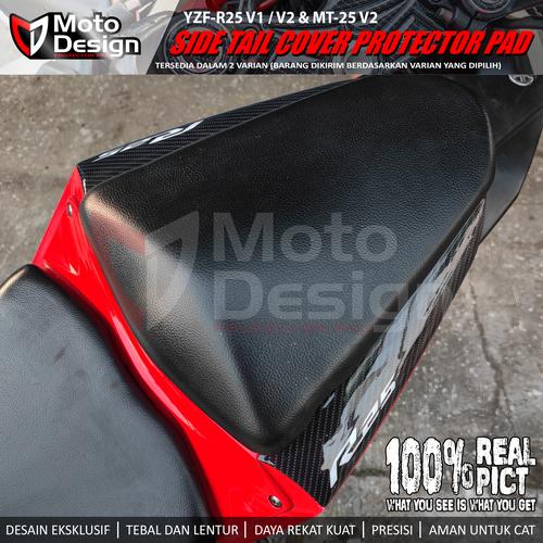 Jual Stiker Timbul Protector Pad Side Tailpad Buntut R25 V1 V2 MT25 V2 ...