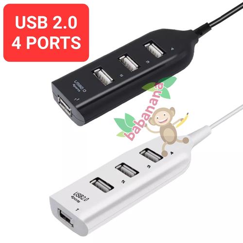 Jual USB 2.0 HUB 4 PORTS High Speed Splitter Cabang Adapter Converter ...