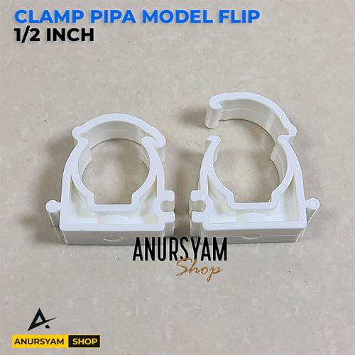 Jual Flip Klem Pipa PPR | Flip Clamp 1/2 3/4 in | Flip Klem Pipa ...