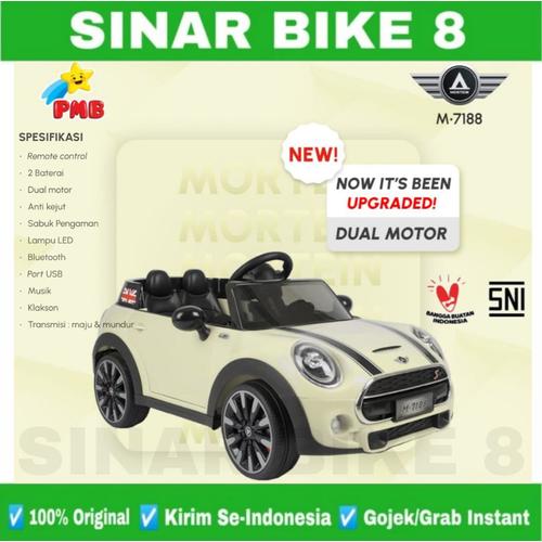 Jual Mobil Mobilan Anak Aki PMB M 7188 Mini Cooper Remote Control - Red ...