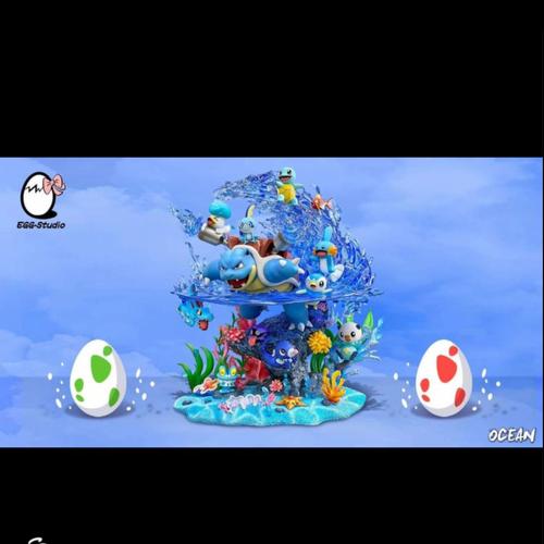 Jual Egg studio - Pokemon Water type by POKEMON FIGURE STATUE GK - DP ...