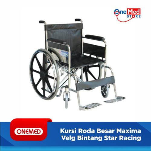 Promo Kursi Roda Besar Maxima OneMed Velg Bintang Star Racing Cicil 0% ...