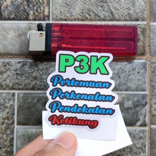 Jual Stiker Kata P3K Pendekatan Humor Lucu Viral Plesetan Meme Parodi ...