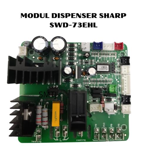 Jual Modul dispenser galon bawah sharp pcb dispenser sharp swd-73EHL ...