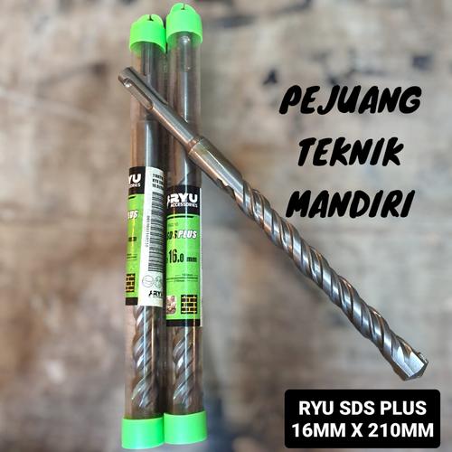 Jual RYU MATA BOR BETON SDS PLUS 16MM / MATABOR BETON TEMBOK SDS PLUS ...