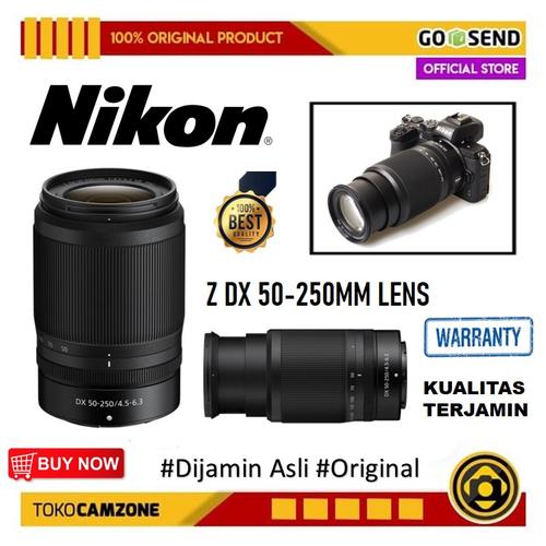 Promo Nikon Z 50-250mm f4.5-6.3 DX VR Nikkor Z 50-250 - GARANSI RESMI ...