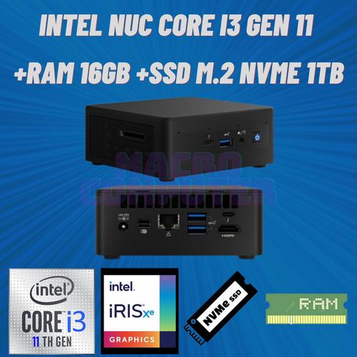Jual INTEL NUC i3 GEN 11 NUC11PAHi3 +SSD +RAM - barebone - Jakarta ...
