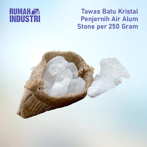 Jual Tawas Batu Alum Stone Penjernih Air Bongkah Kristal per 250 Gram ...