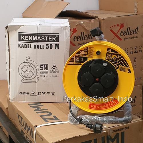 Jual kabel roll 50m SNI/kabel rol 50 meter 3x1.5mm 10A berSNI - kuning ...