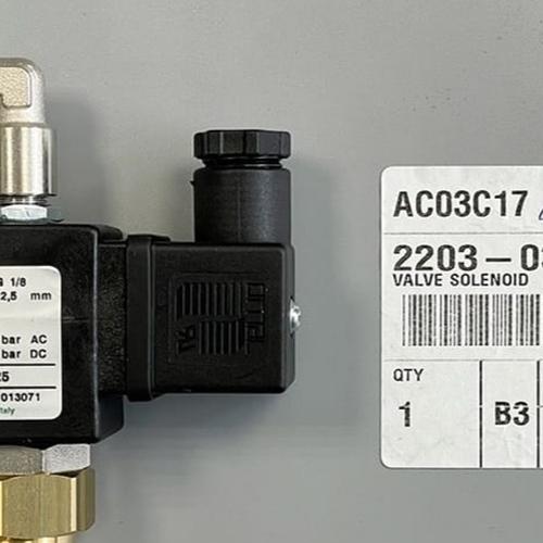 Jual 2203038700 Solenoid Valve 2203 0387 00 untuk unit Atlas Copco Air ...