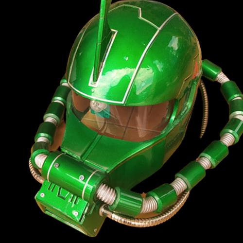 Jual helm half face SNI custom karakter cosplay gundam zaku - Kab ...