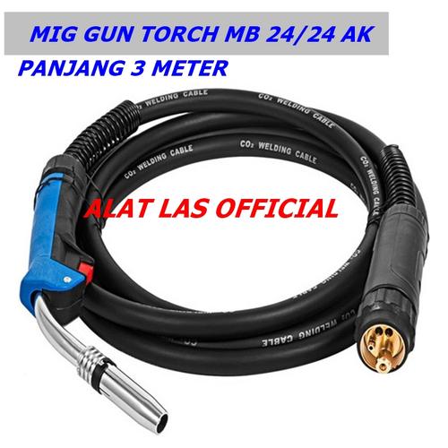 Jual Stang Las Mig Gun Torch MB 24 Panjang 3 Meter - Jakarta Barat ...